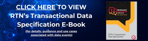 RTN Transactional Data Standard | Restaurant Technology Network